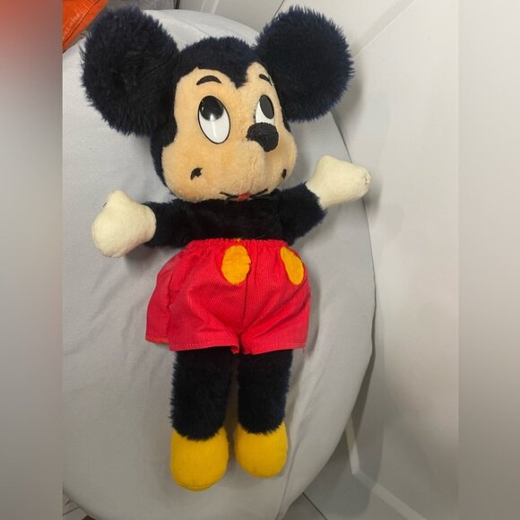 Disney | Toys | Vintage Collectible Disney Mickey Mouse Plush Retro 96s ...